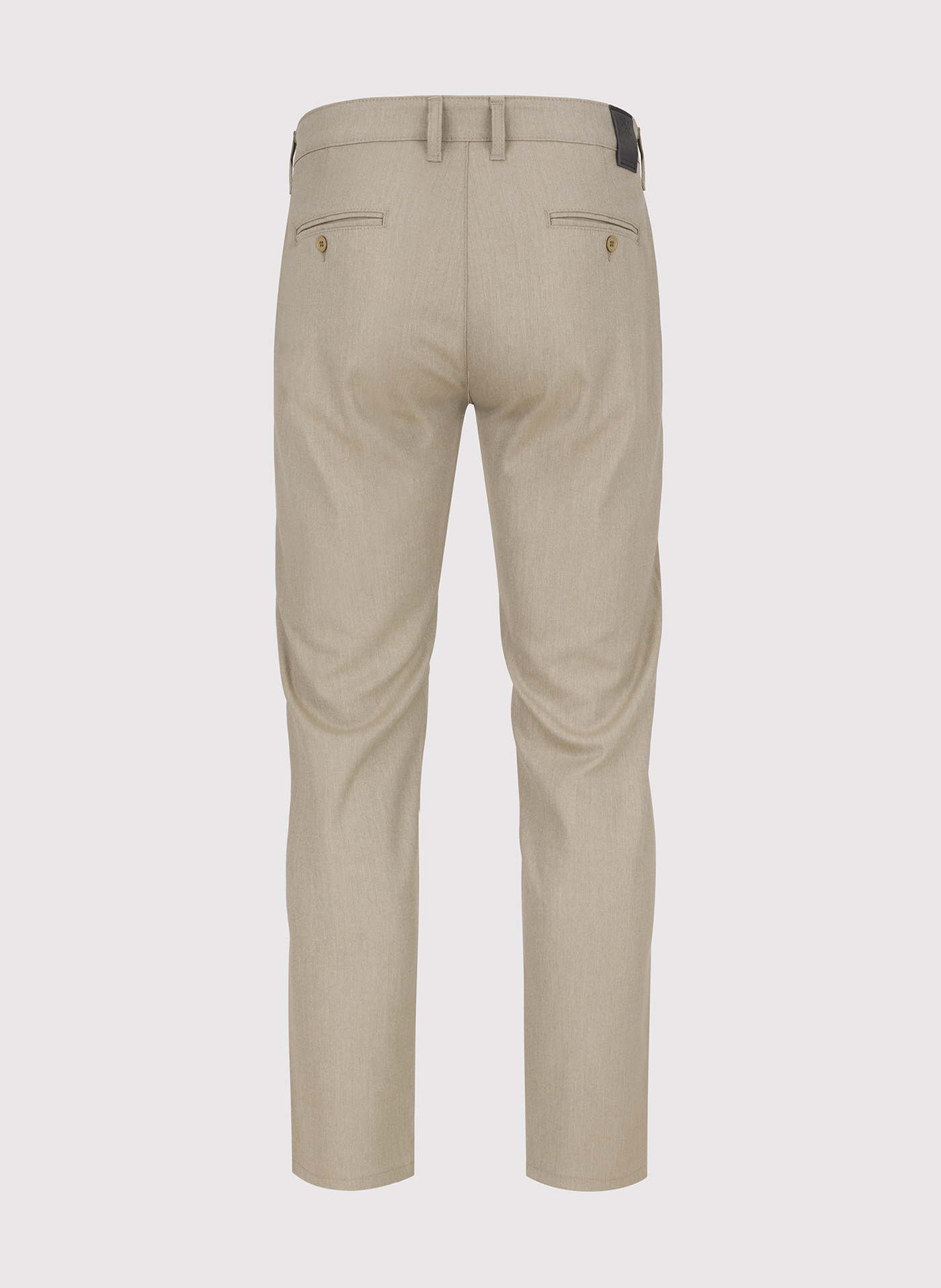 Beżowe casualowe spodnie męskie P23WF-WX-003-E-S - Pako Lorente